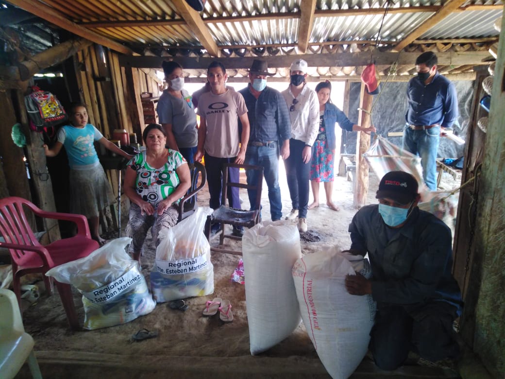 Directivos de la ARP y el Viceministro de Ganadería llevan ayuda ...